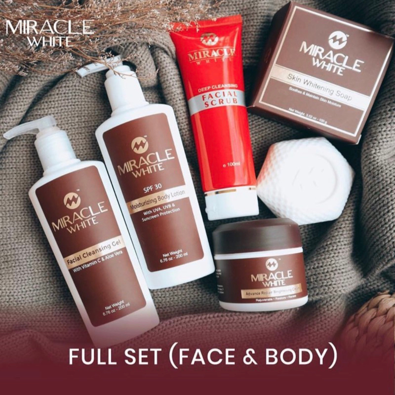 FULL SET MIRACLE (FACE AND BODY) | Shopee Malaysia