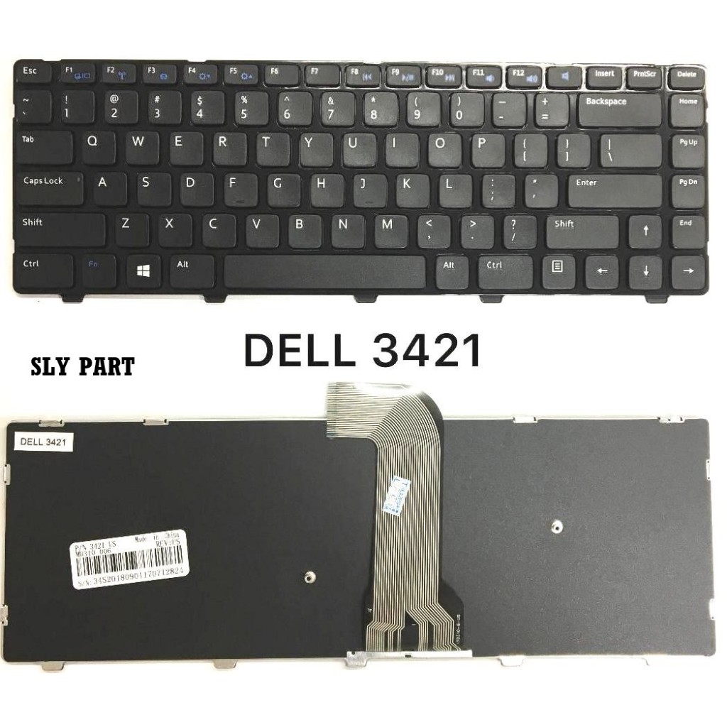 DELL INSPIRON 14 14R 3421 3437 5421 Laptop Keyboard | Shopee Malaysia