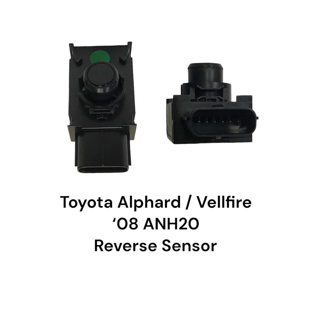 Toyota Alphard 2008 / Vellfire '08 ANH20 Rear Reverse Sensor - Black ...