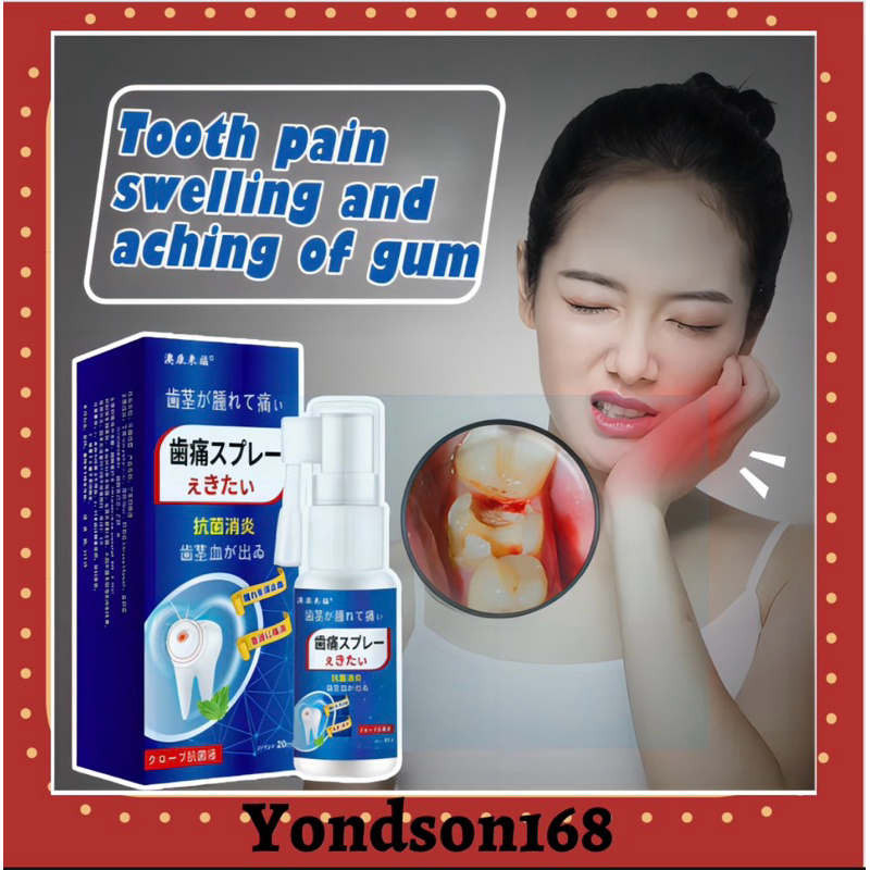 ubat sakit gigi berlubang toothache spray toothache pain periodontitis ...