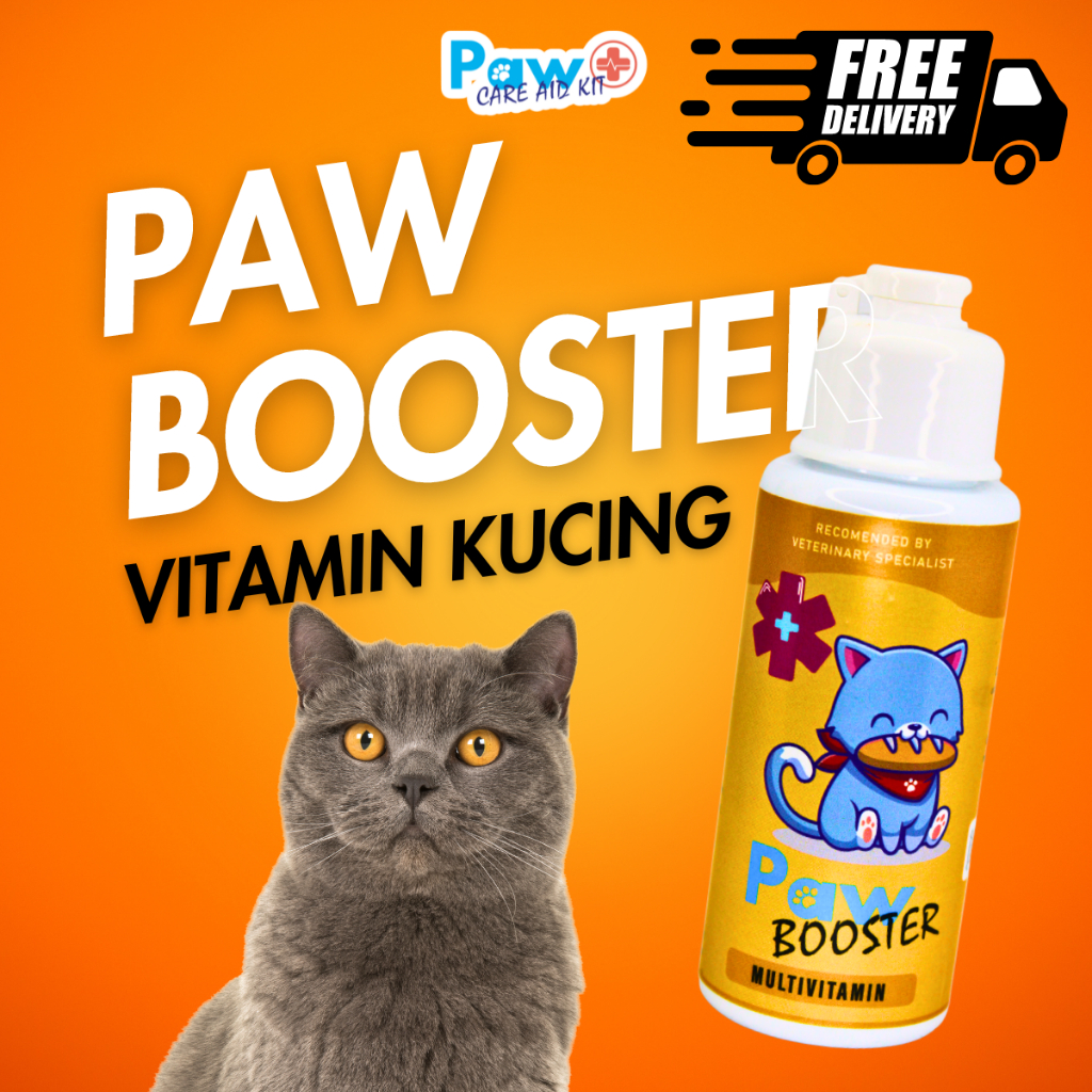 PAW BOOSTER (PAW CARE AID KIT HQ) [VITAMIN KUCING] | Shopee Malaysia