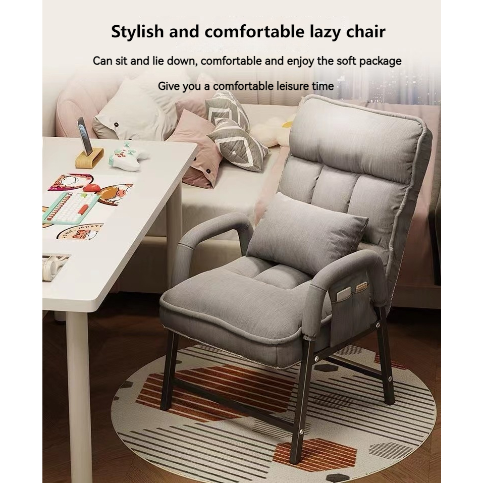 Lazy chair sofa Lazy Folding Seat Sofa Style Comfort Office Chair bed ...