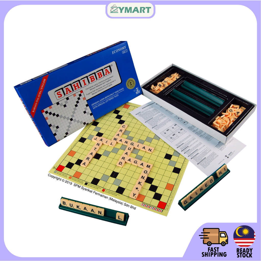 Sahibba Economy Crossword Board game (Bahasa Malaysia/English) SPM02 ...