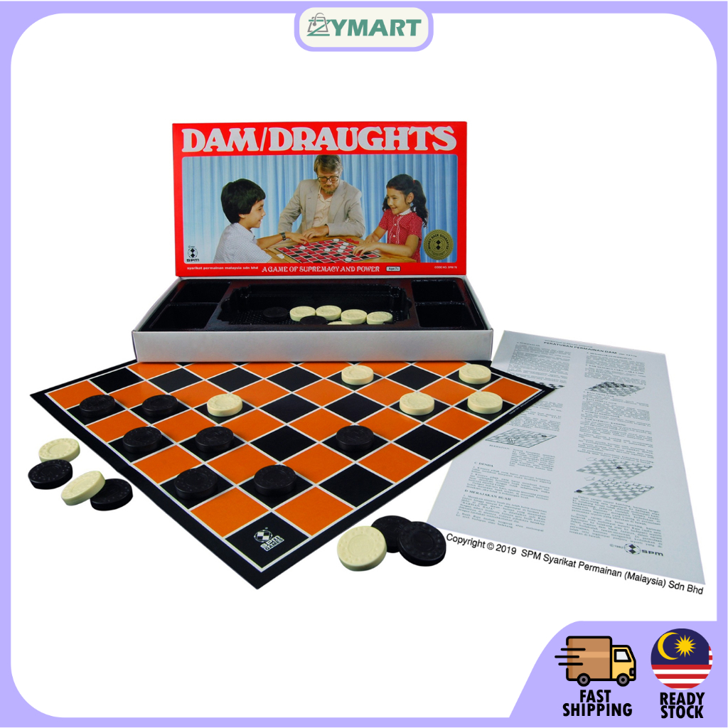 SPM Dam/Draughts Economy set SPM76 | Dam/Draughts Board Games | SPM ...
