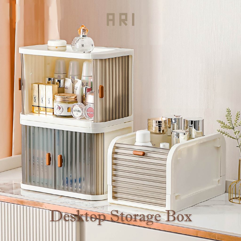 ARI Desktop Storage Box Foldable Storage Box Living Room Small Size ...