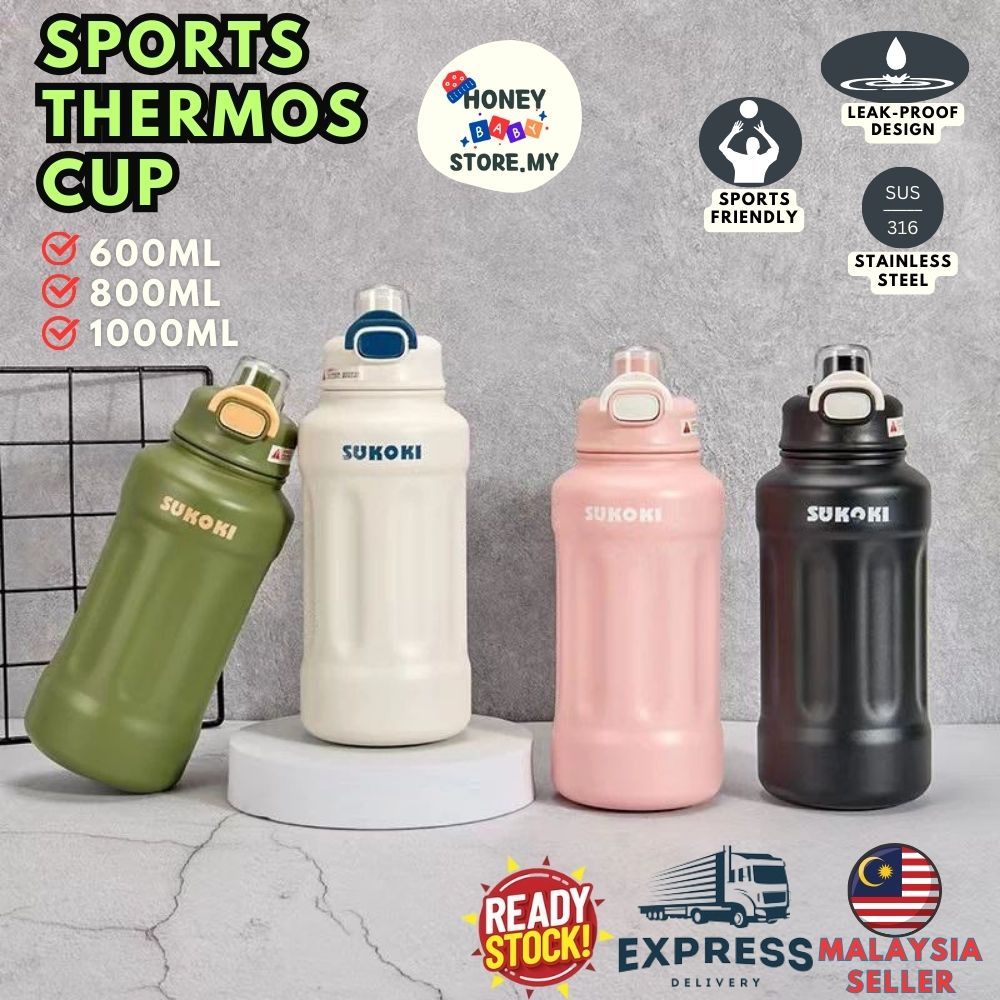 Tumbler Water Botol Air Thermos Bottle Thermal Flask Thermos Flask ...