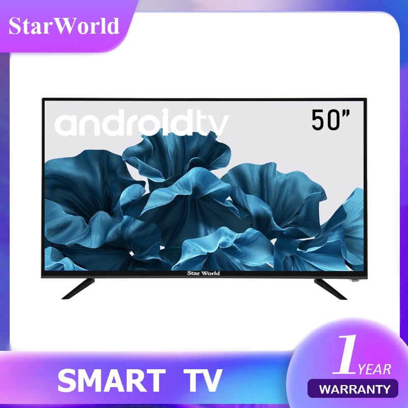 [Voucher20RM] Android TV 50 Inch 43 Inch 32 Inch Smart TV Android OS 9. ...