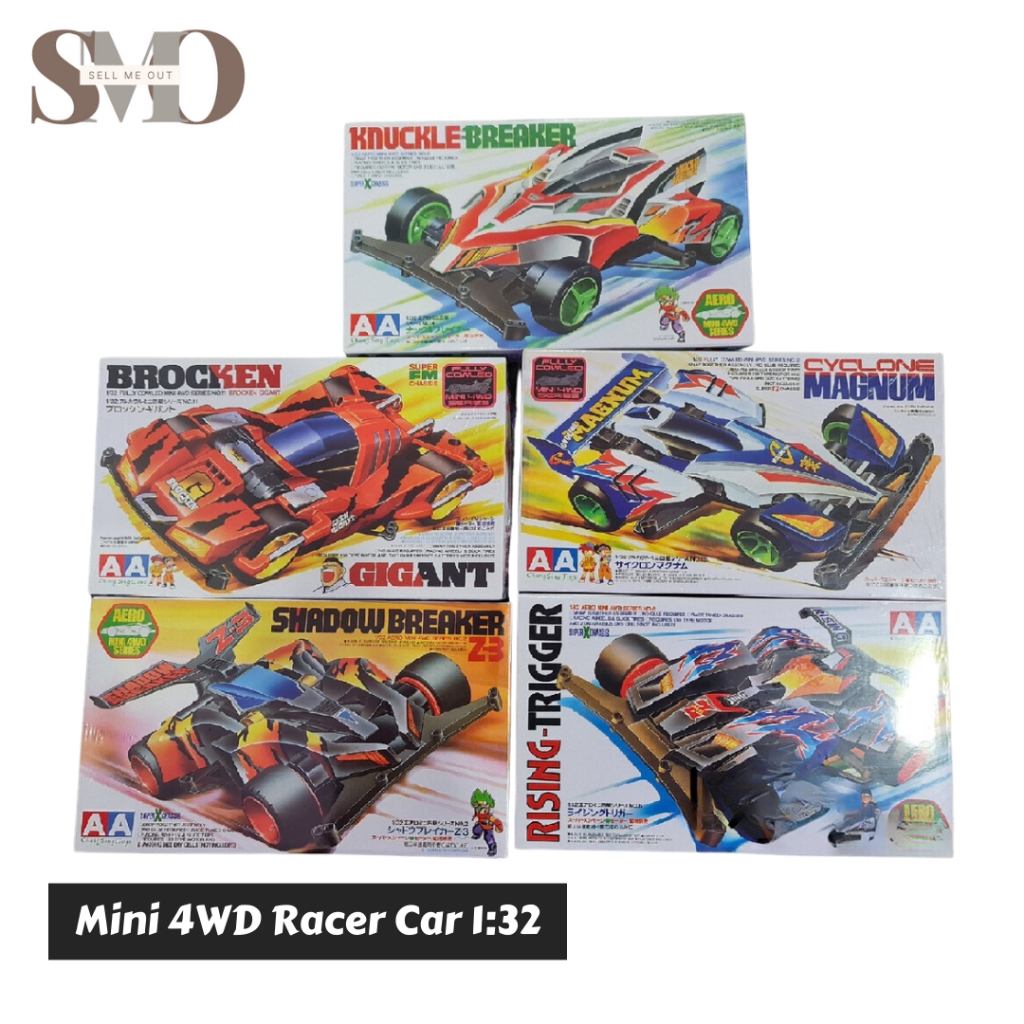 MINI 4WD RACER TAMIYA SERIES CAR 1:32 | Shopee Malaysia