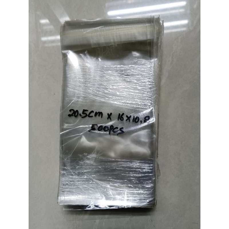 Clear Plastic Packing Plastic 500pcs per pack | Shopee Malaysia