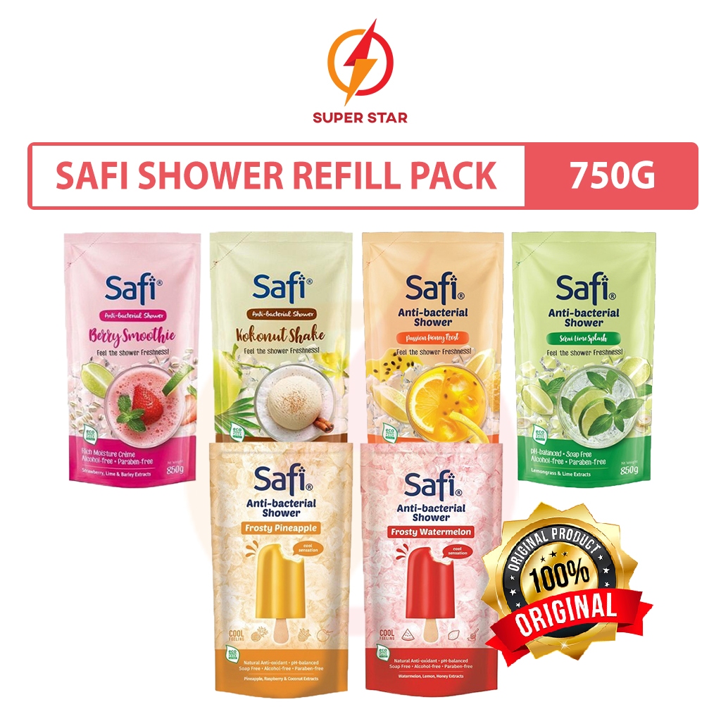 Safi Shower Cream Refill Pack 750g | Shopee Malaysia