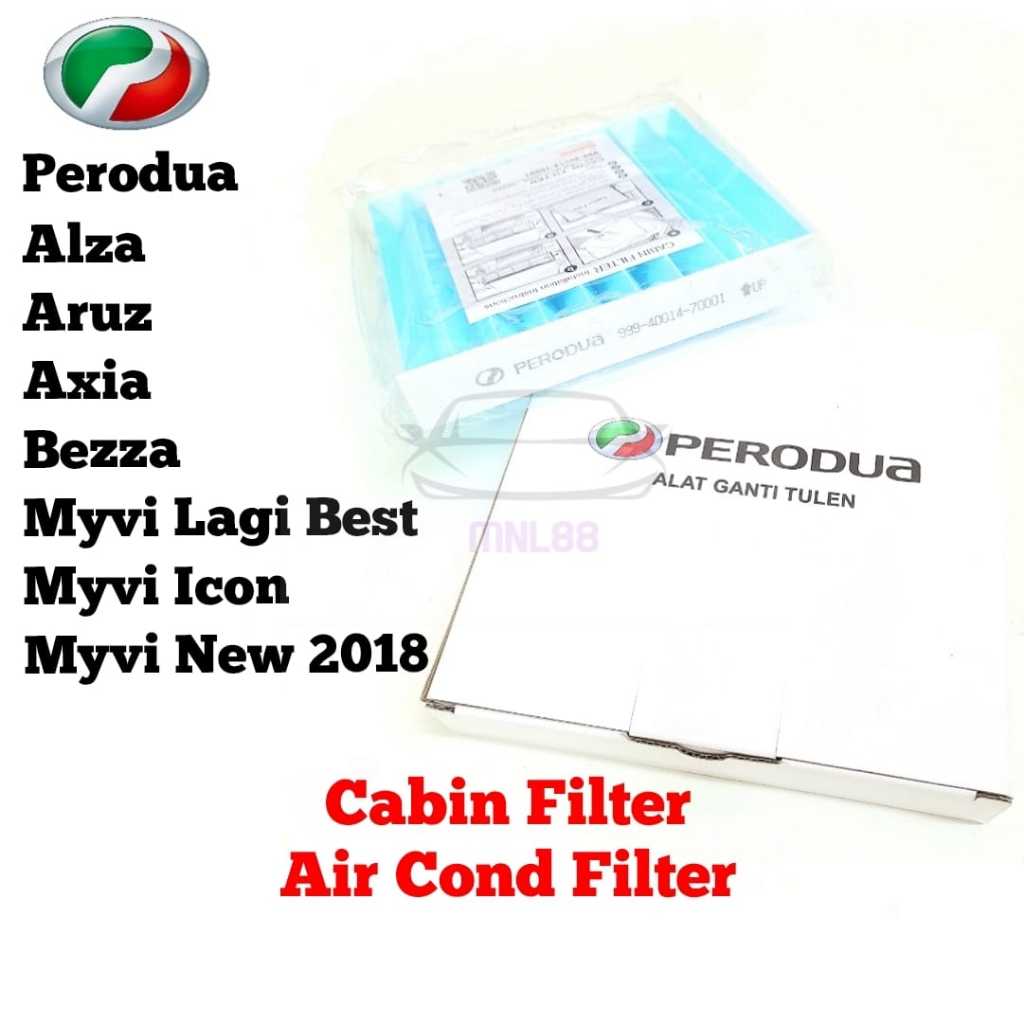 PERODUA MYVI LAGI BEST MYVI NEW ALZA AXIA BEZZA ARUZ AIR COND FILTER ...