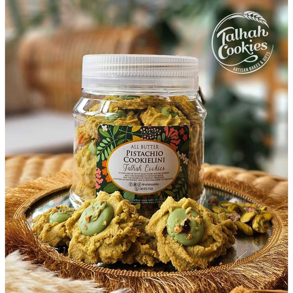 PISTACHIO COOKIELINI BY TALHAH COOKIES | Shopee Malaysia