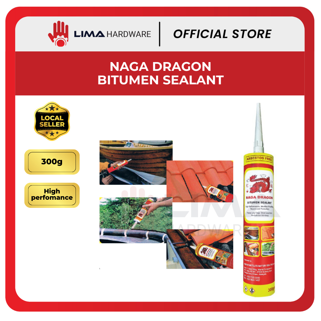 NAGA DRAGON Bitumen Sealant, Tar Hitam Gam Bumbung, Gam Bumbung ...