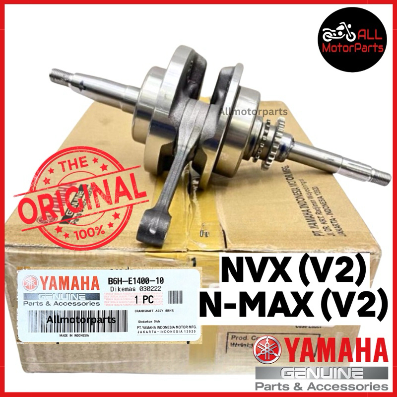 [100% ORI] NVX N-MAX [V2] CRANKSHAFT CRANK SHAFT NVX V2 AEROX 155 B6H-E1400-00 100% ORIGINAL ...