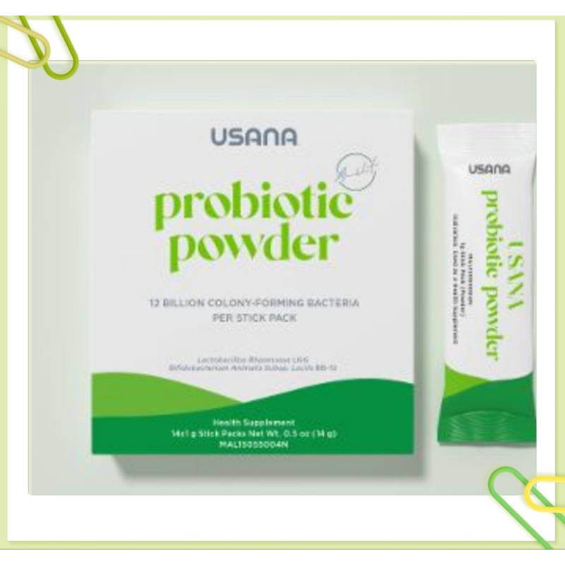 🔥USANA PROBIOTIC POWDER🔥 活力顶级乳酸菌 14 sticks/box【100% original】 | Shopee ...