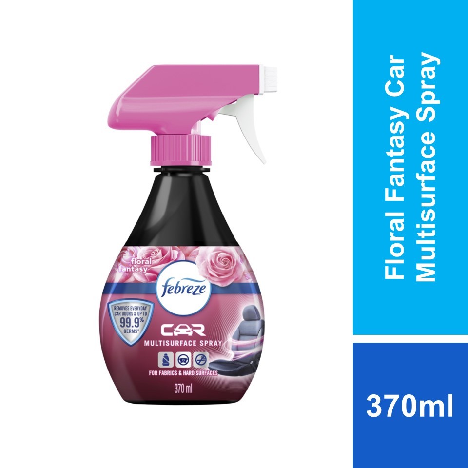 Febreze Car Multisurface Refresher Spray Floral Fantasy (370ml ...