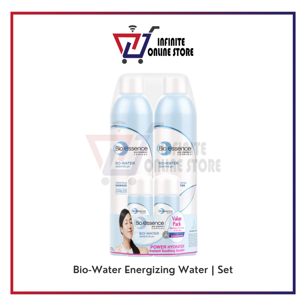 BIO-ESSENCE Bio-Water Energizing Water Set (300ml x 2 + 30ml x 2 ...