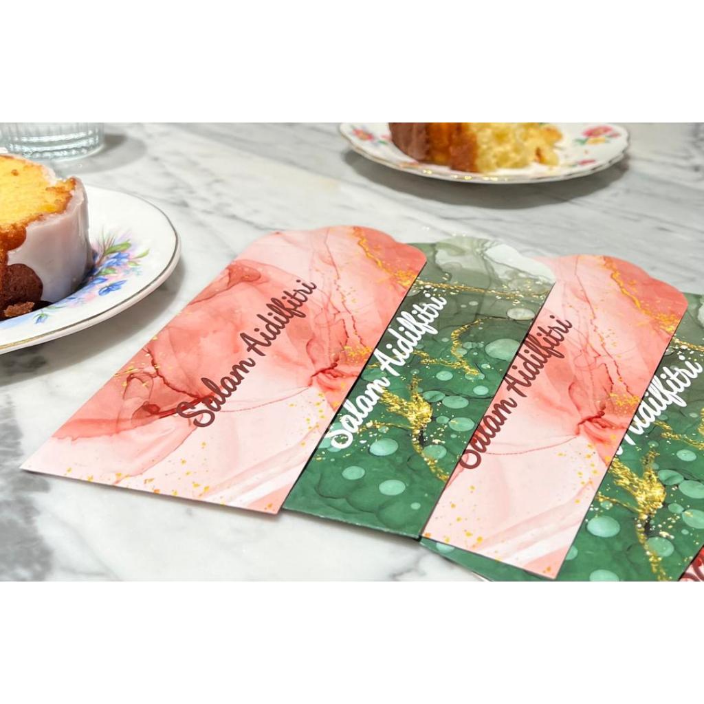 Sampul Raya 2024 - Marble & Minimalist Design (5 pcs) | Shopee Malaysia