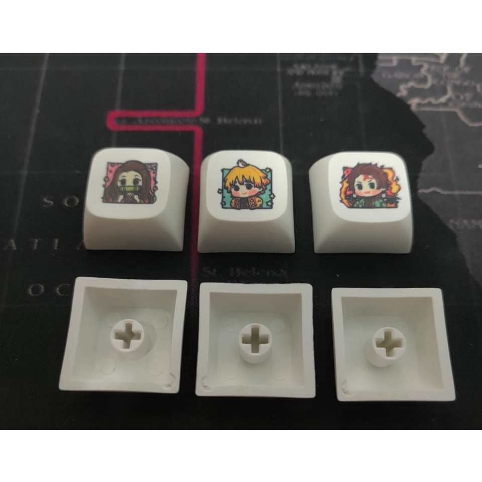 DEMON SLAYER Sublimation Keycap XDA Mechanical Keyboard (1U Keycap ...