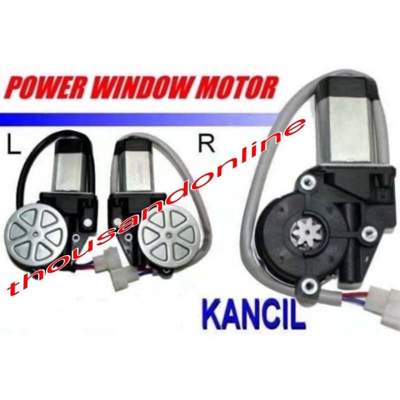 PERODUA KANCIL KELISA KENALI KEMBARA POWER WINDOW RH LH CAR PARTS MOTOR ...