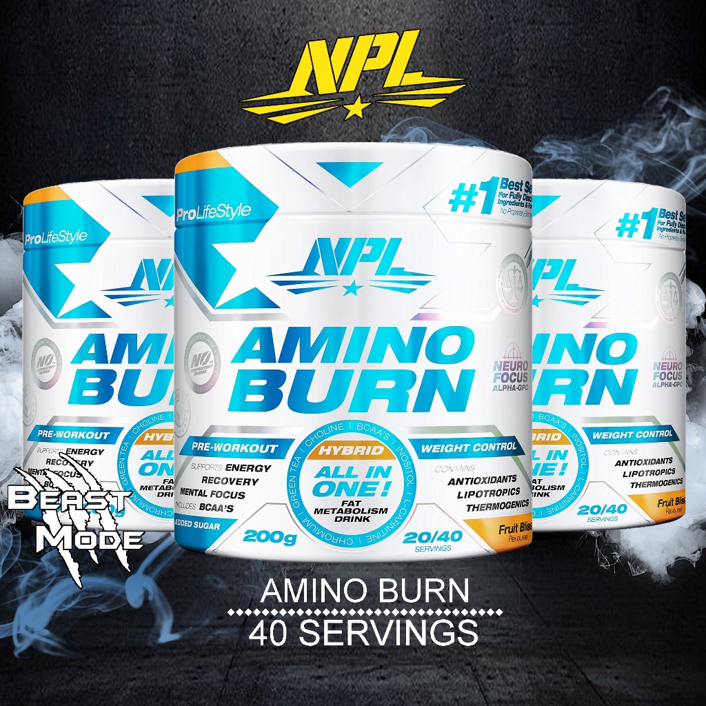 NPL Amino Burn All In One 200 g /40 Servings | Shopee Malaysia