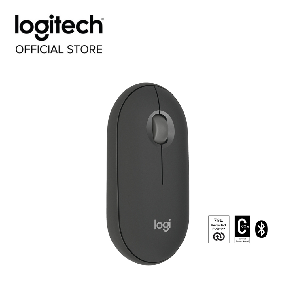 Logitech Pebble Mouse 2 Slim Bluetooth Wireless Mouse M350s | Shopee ...