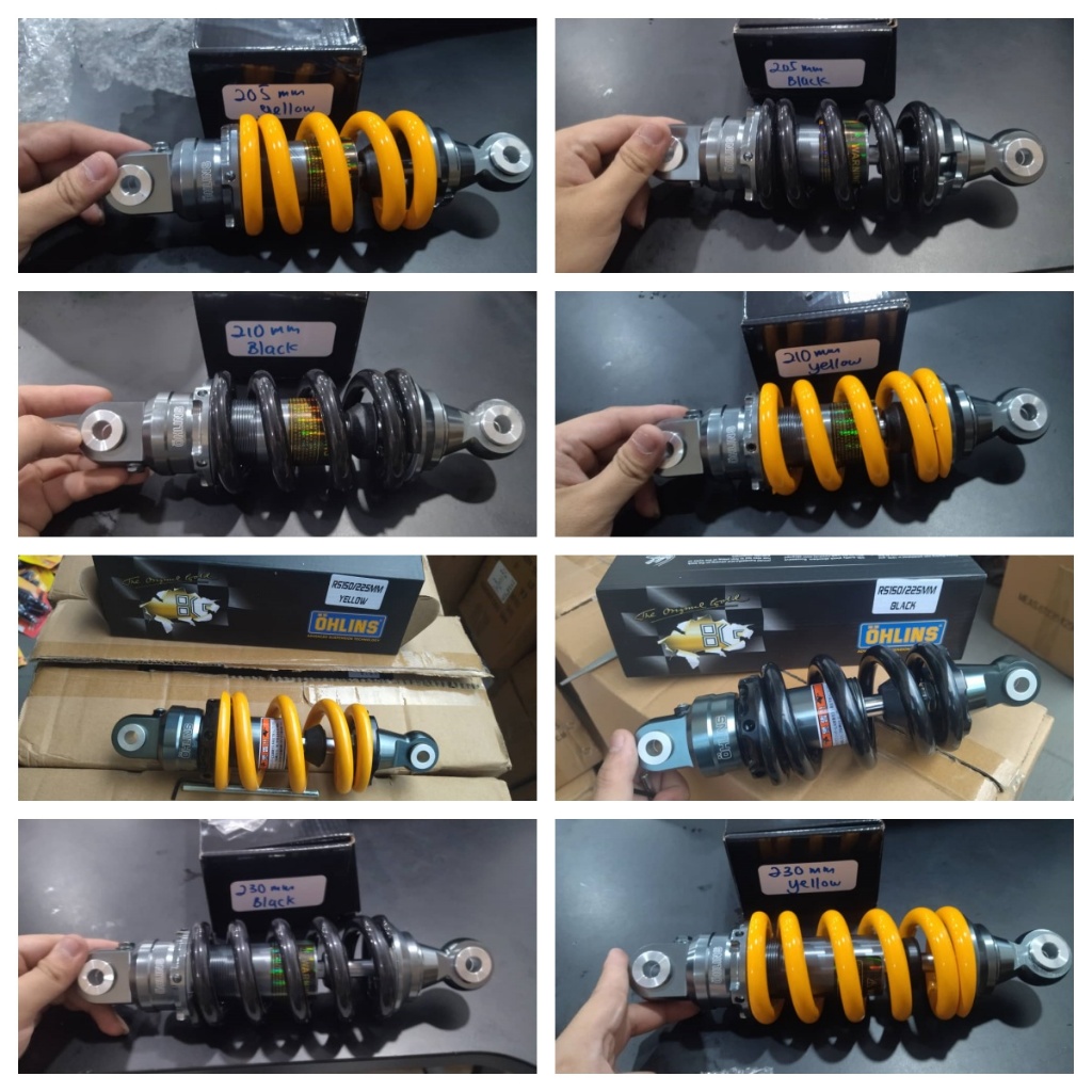 OHLINS CUTTING Adjustable Monoshock Racing Y15ZR Y15 LC RS150 RS Mono ...