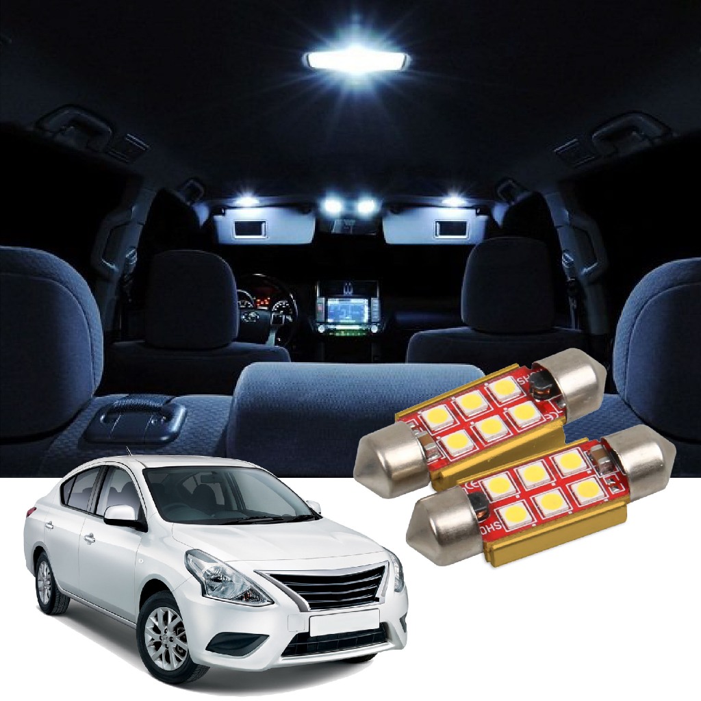 1PC Nissan Almera Car LED Bulb C5W 31mm/36mm/39mm/41mm Interior Dome ...