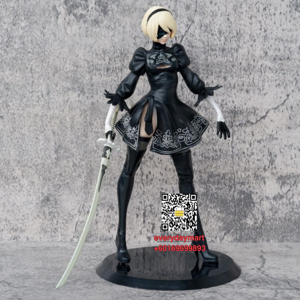 YORHA NIER AUTOMATA💥2B SISTER 27cm💥ACTION FIGURE TOYS STATUES🔥尼尔机械纪元尼尔小姐姐机械生命体🔥模型手办 | Shopee ...