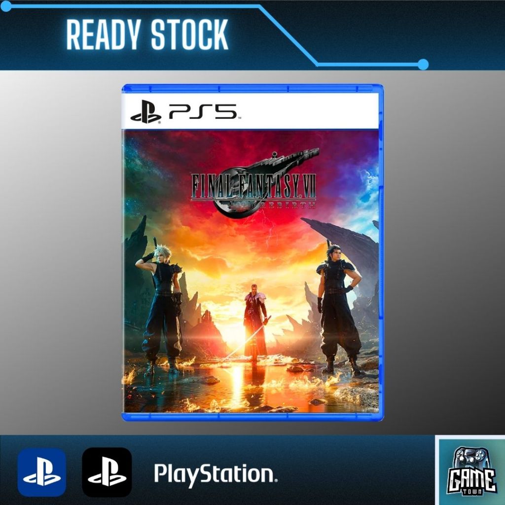 PS5 FF / Final Fantasy VII Rebirth Deluxe Edition 最终幻想 / 太空战士 7 重生 豪华版 (English/Chinese Ver ...