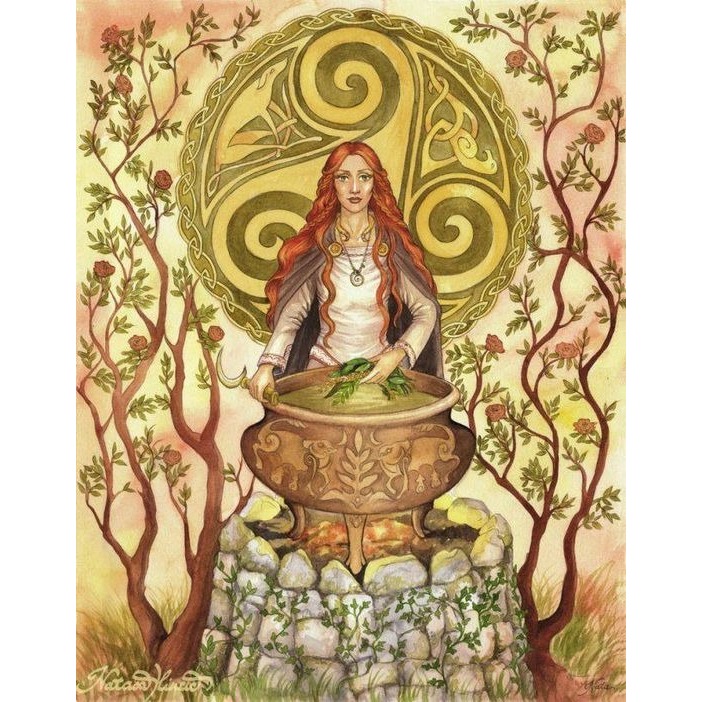 GODDESS BRIGID THE POWER OF THE DIVINE FEMININE | Shopee Malaysia