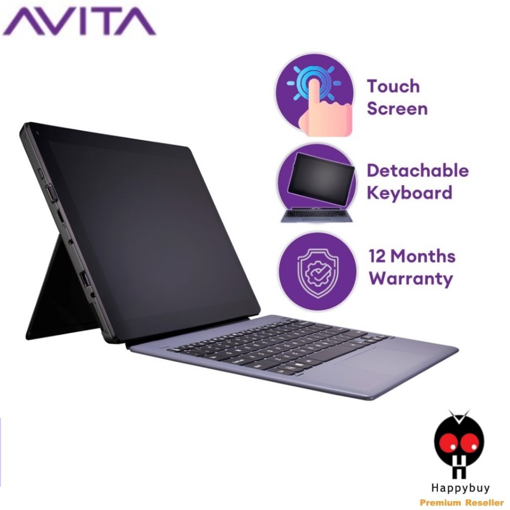 AVITA Magus 12.2" 2-in-1 Touch Screen Laptop Detachable Keyboard (Intel ...