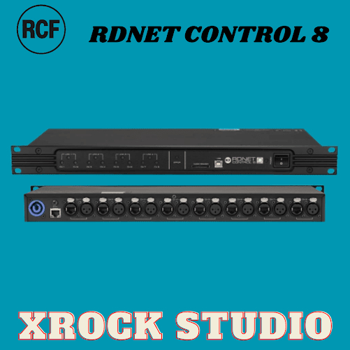 RCF RDNET-CONTROL-8 8 Output Master Unit ( RDNET CONTROL 8 / RDNETCONTROL8 ) | Shopee Malaysia