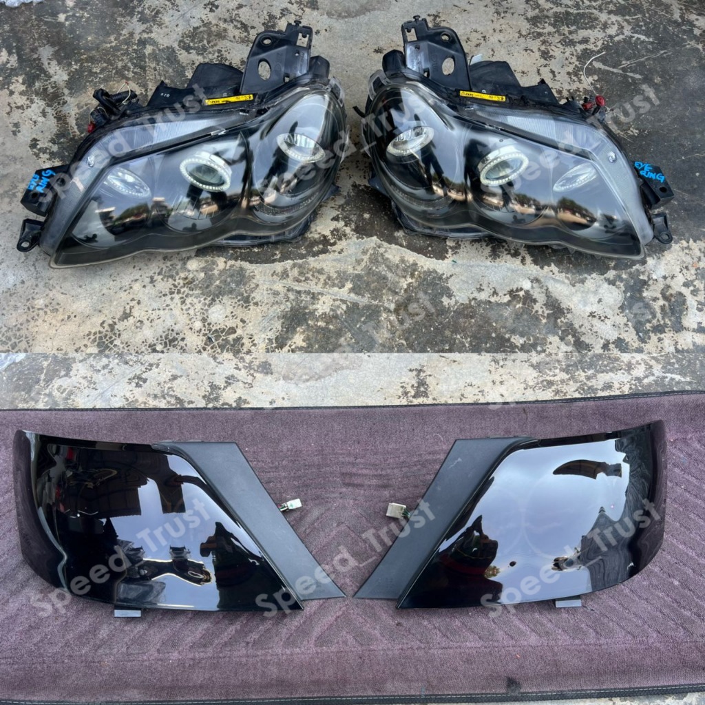 Original Used Headlamp Smoke HID Eye Ring Front Tail Light Lamp Lampu ...