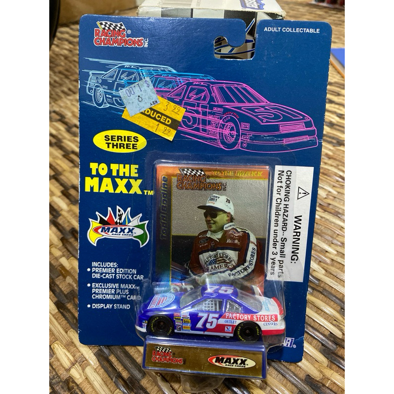 Racing Champions Nascar To The Maxx Todd Bodine #75 Factory Stores ...