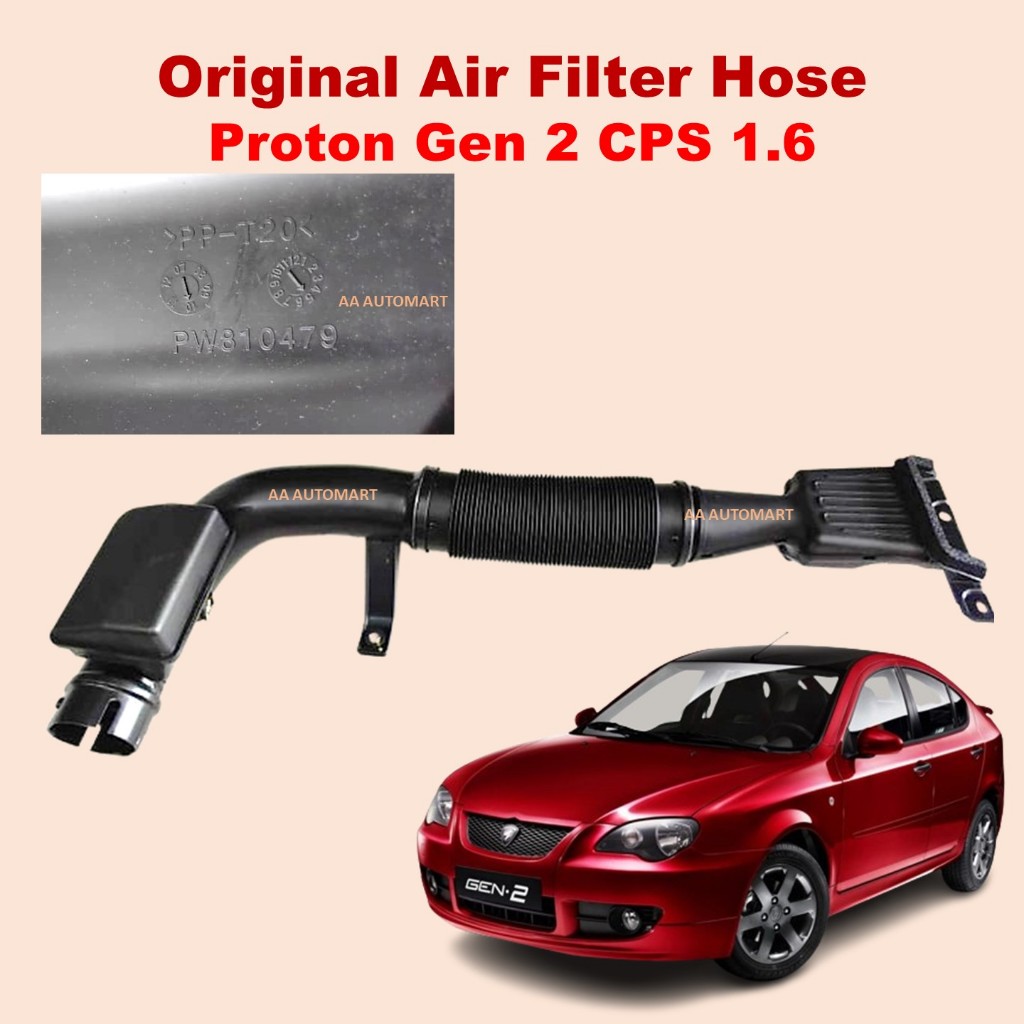 Original Air Filter Hose Proton Gen2 Gen 2 CPS 1.6 Air Cleaner Duct ...