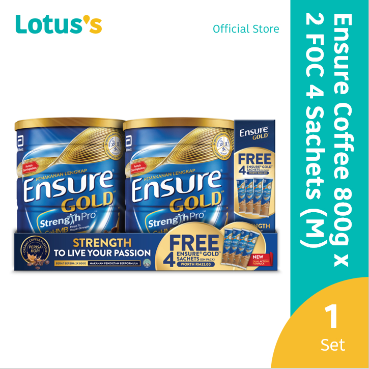 Ensure Coffee 800g x 2 FOC 4 Sachets (M) | Shopee Malaysia