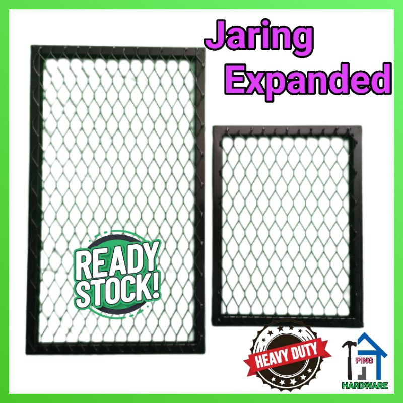 (Ready Stock)BBQ Meah Grill Tong Drum Grill Net Jaring Mild Steel For ...