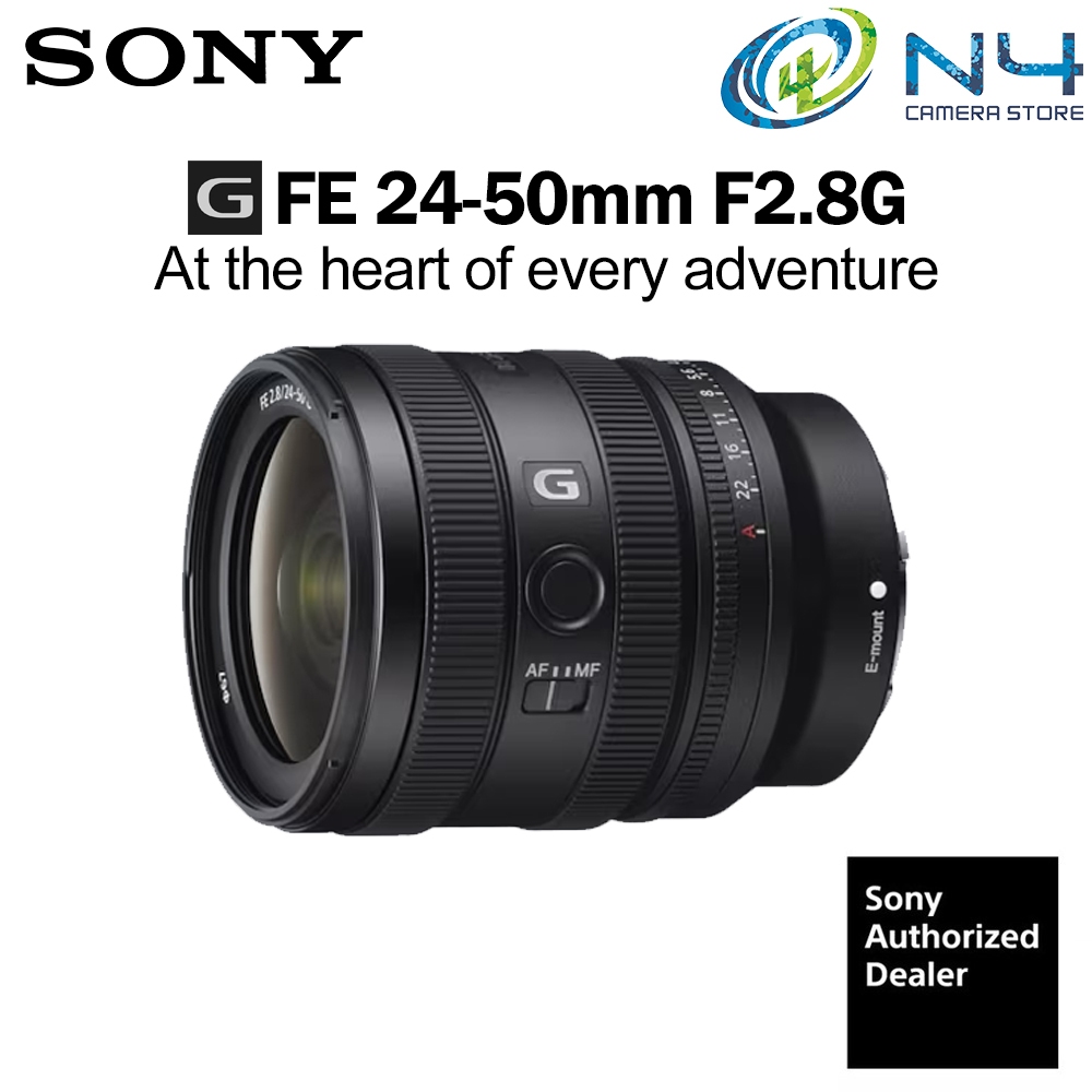 SONY FE 24-50mm F2.8 G SEL2450G Compact, lightweight standard zoom lens ...