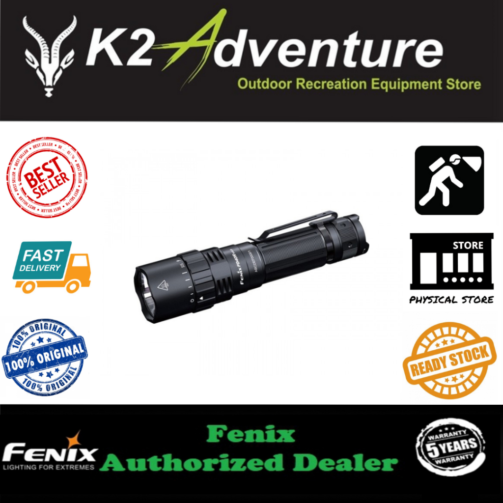 Fenix PD40R V3.0 Luminus SFT70 LED 3000L Rechargeable Flashlight (100% ...