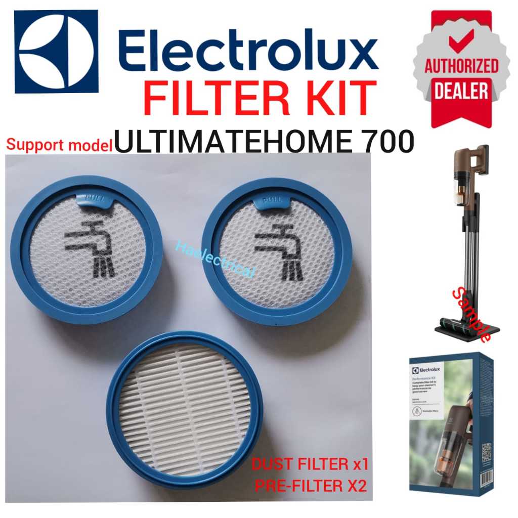 Electrolux ULTIMATEHOME 700 Vacuum Filter KIT ESKW5 (1BOX Original Filter) | Shopee Malaysia