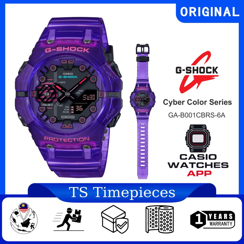 G SHOCK GA-B001 Cyber Color Series GA-B001CBRS-6A / GA-B001CBRS-6 / GA ...