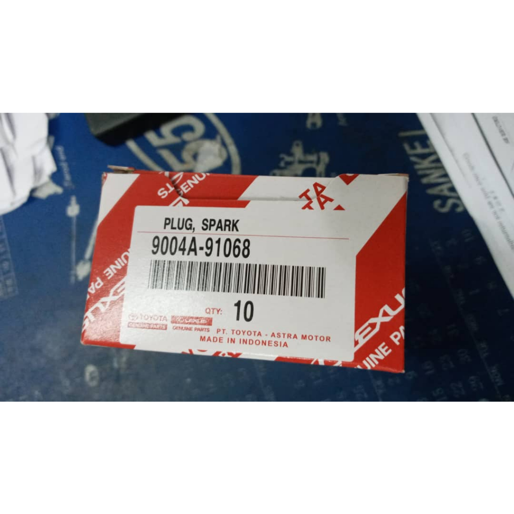 TOYOTA GENUINE SPARK PLUG SC16HR11 AXIA BEZZA AVANZA 2018 9004A-91068 ...