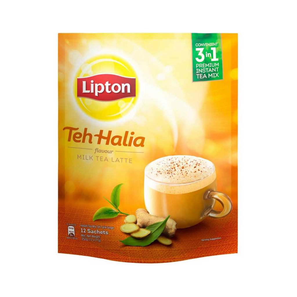LIPTON 3IN1 MILK TEA TEH HALIA 12S | Shopee Malaysia