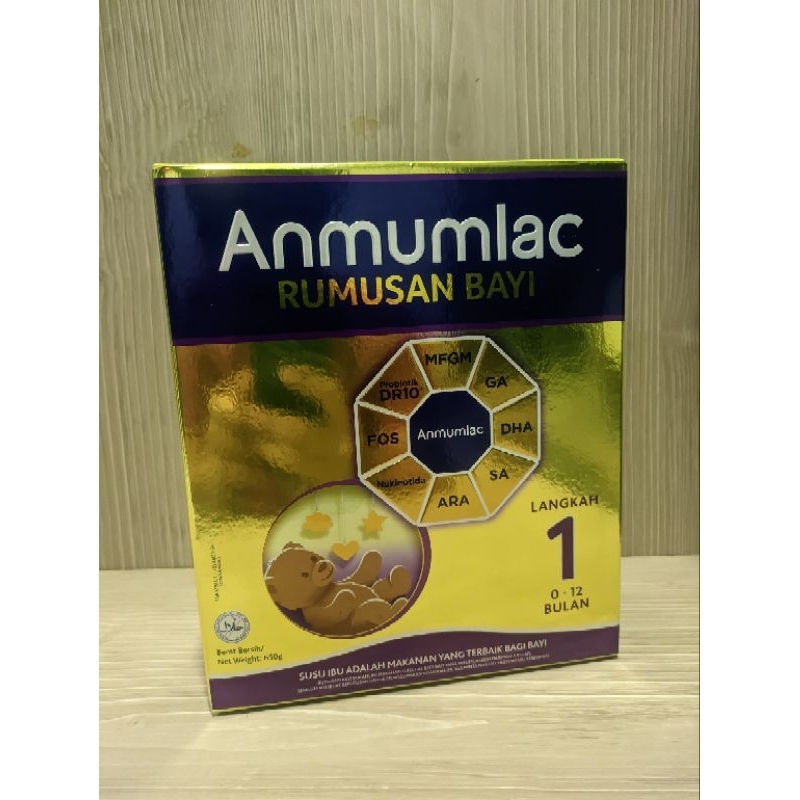 Anmumlac Langkah 1 Step 1 650g 0-12 tahun (exp:Jun 2024) | Shopee Malaysia