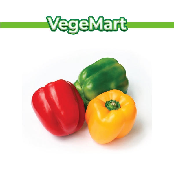 [Fresh Vege] Capsicum All color Lada Besar 3pcs | Shopee Malaysia