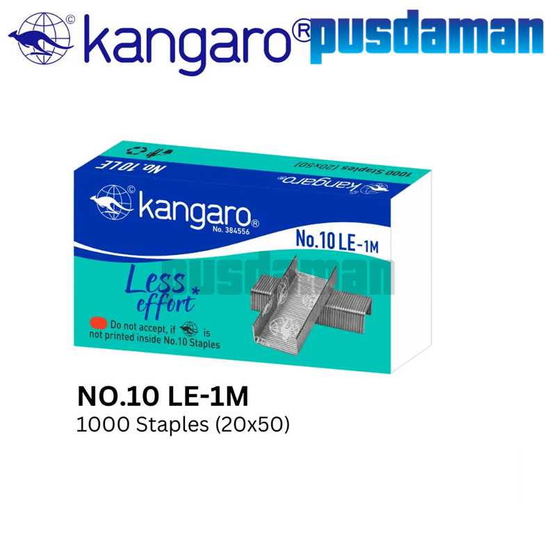 Kangaro Staple Bullet No.10 LE-1M (1000 staples) (5boxes) | Shopee Malaysia