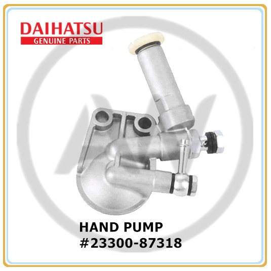 Original Daihatsu Delta DV99 DV116 Fuel Lift Hand Pump Filter Body Head ...