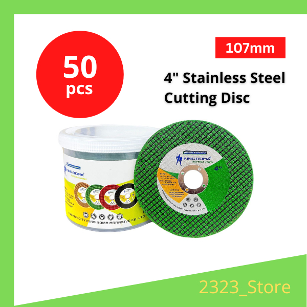 ( 50pcs ) 4" x 1.2mm HEAVY INOX METAL CUTTING DISC GREEN ( MATA POTONG ...
