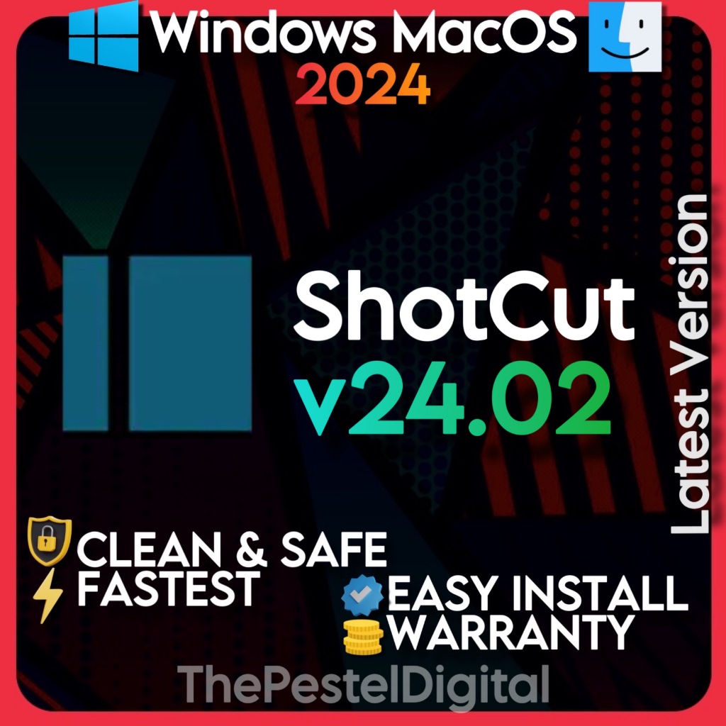 ShotCut Video Editor Lifetime Latest Full Version || Windows MacOS ...